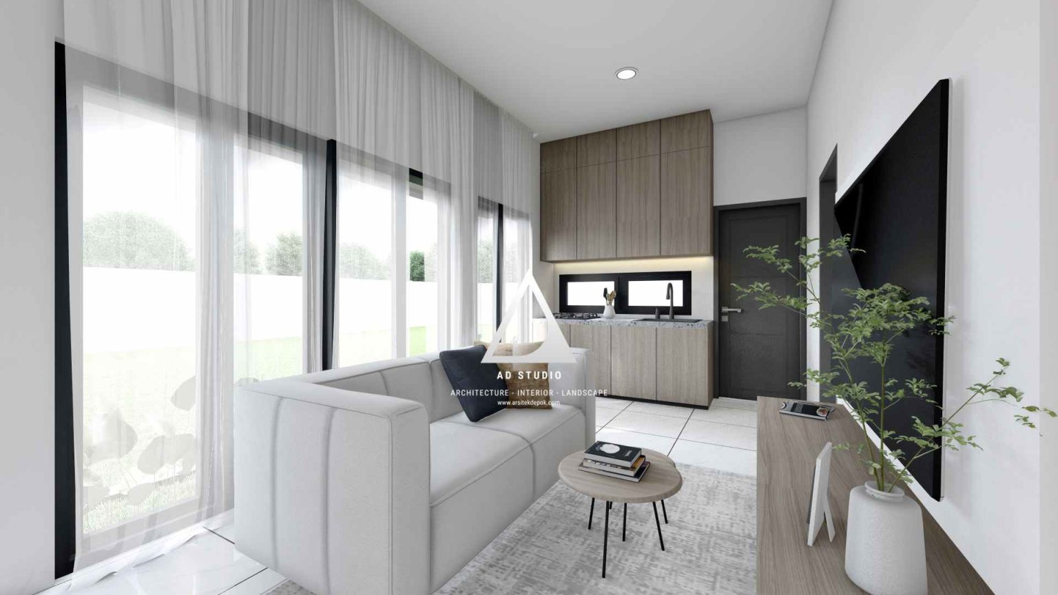 Ruang TV Minimalis Modern: Menjaga Kenyamanan dengan Desain Sederhana ...