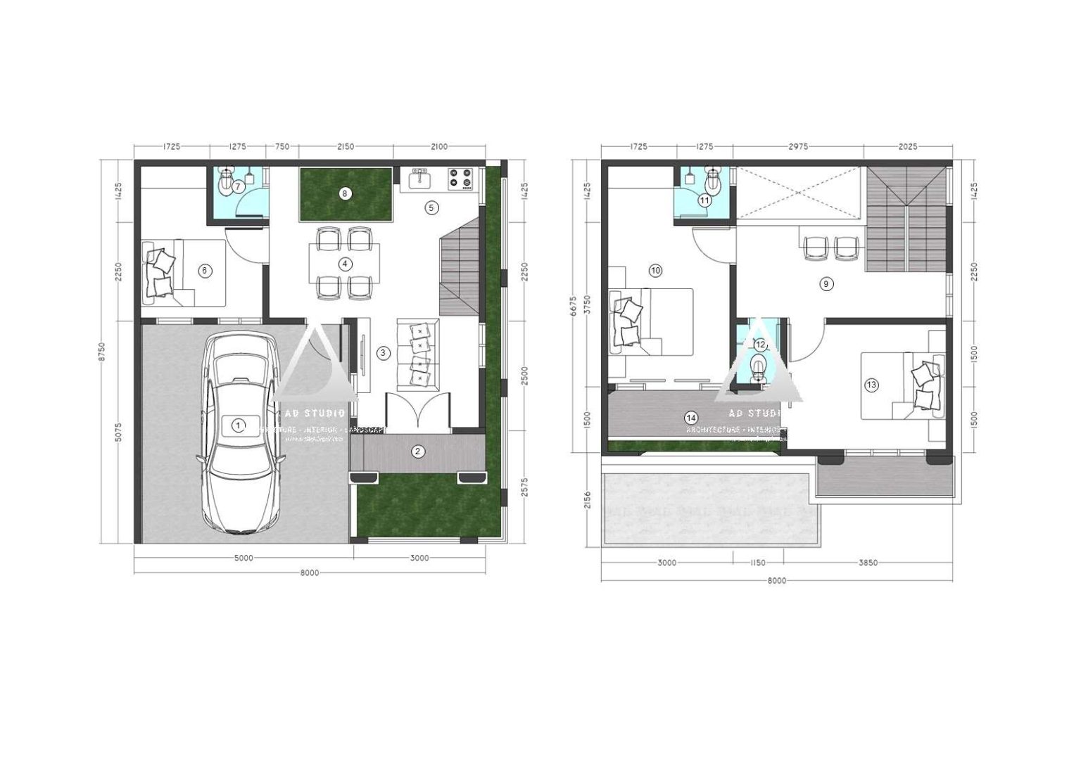 Inspirasi Denah Rumah Minimalis untuk Hunian Nyaman - AD Studio - Jasa ...