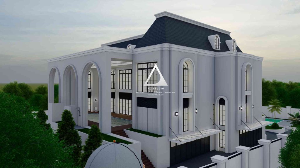 Desain Rumah Klasik Modern dengan Konsep Smart Home - AD Studio - Jasa ...