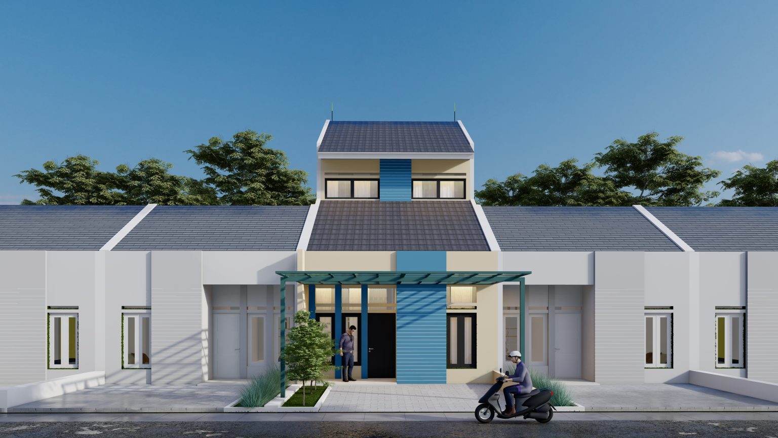 Cat Atap yang Cocok untuk Rumah Minimalis - Arsi D Studio
