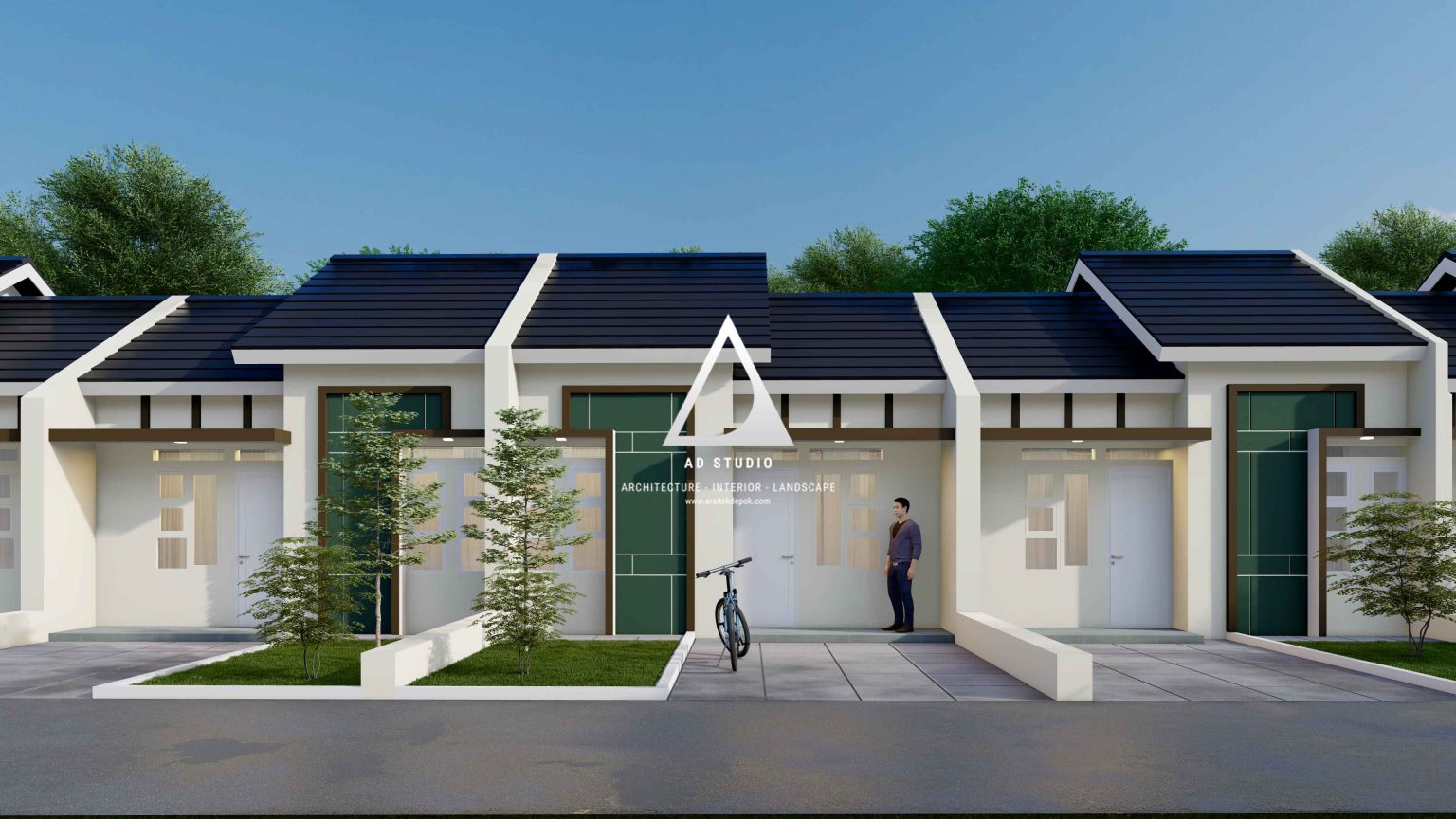 Inspirasi Rumah dengan Atap Pelana yang Estetik dan Fungsional - AD ...